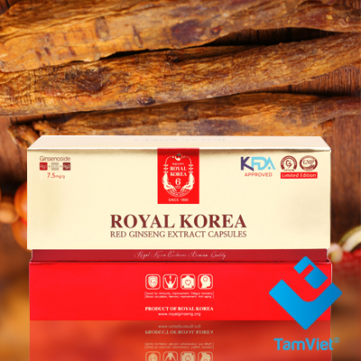 Viên hồng sâm Hàn Quốc Royal Korea Red Ginseng extract capsule - Nhân ...